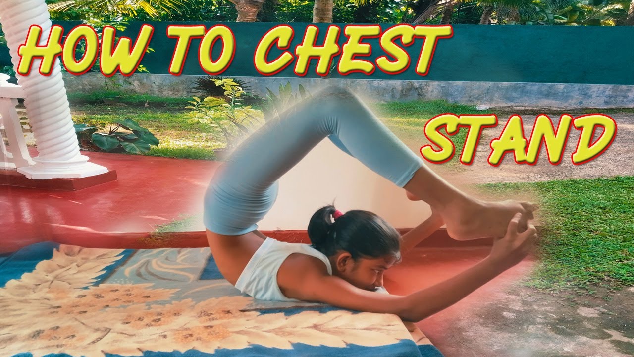 Gymnastics sanuli - HOW TO CHEST STAND - YouTube