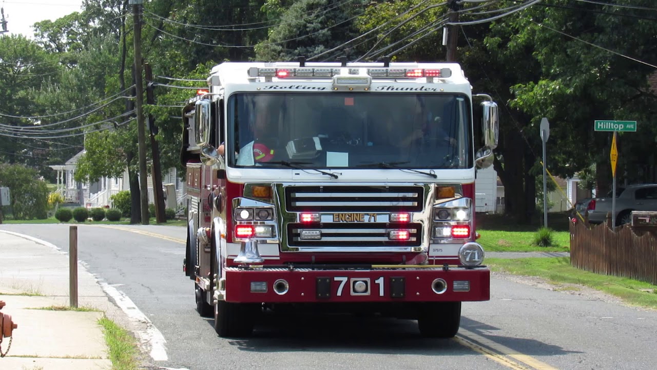 BCoFD Engine 71 Responding To A Unconscious Overdose Box 51-03 - YouTube