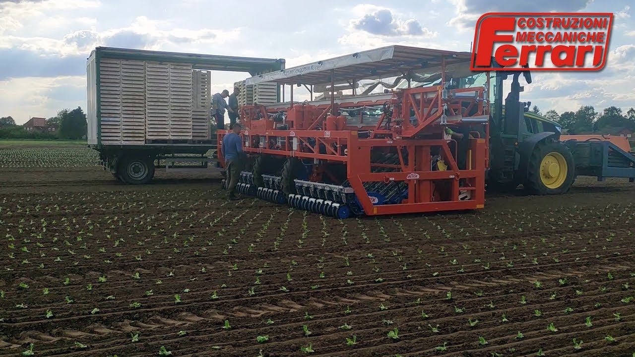 Ferrari Fastblock Transplanter – Square blocks planter - YouTube