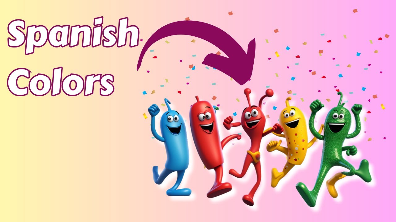 Fun Colour song in Spanish - Los colores con Señor Simón - YouTube