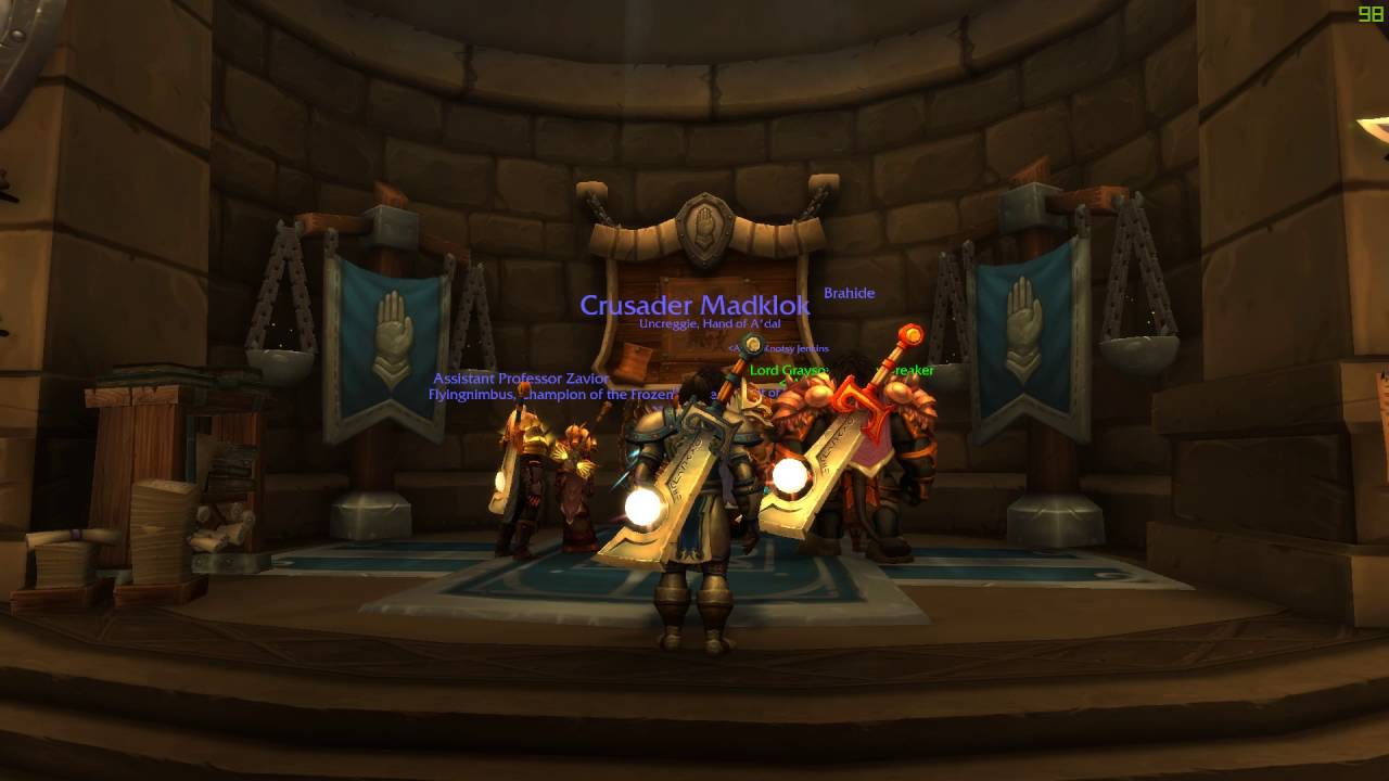 Paladin Order Hall - YouTube