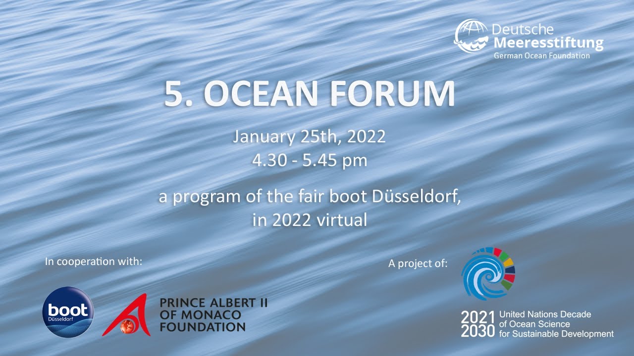 5th International Ocean Forum (EN) - YouTube