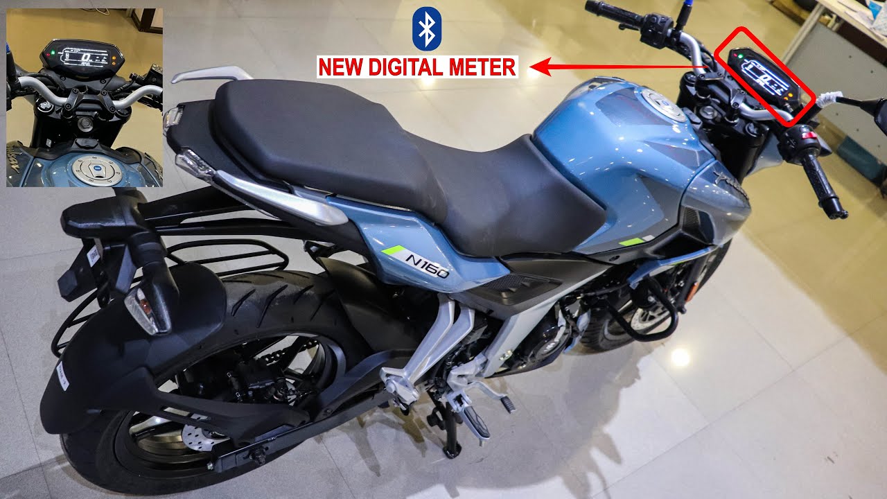 New Launch 2024 New Bajaj Pulsar N160 Now With Full Digital Speedometer ...