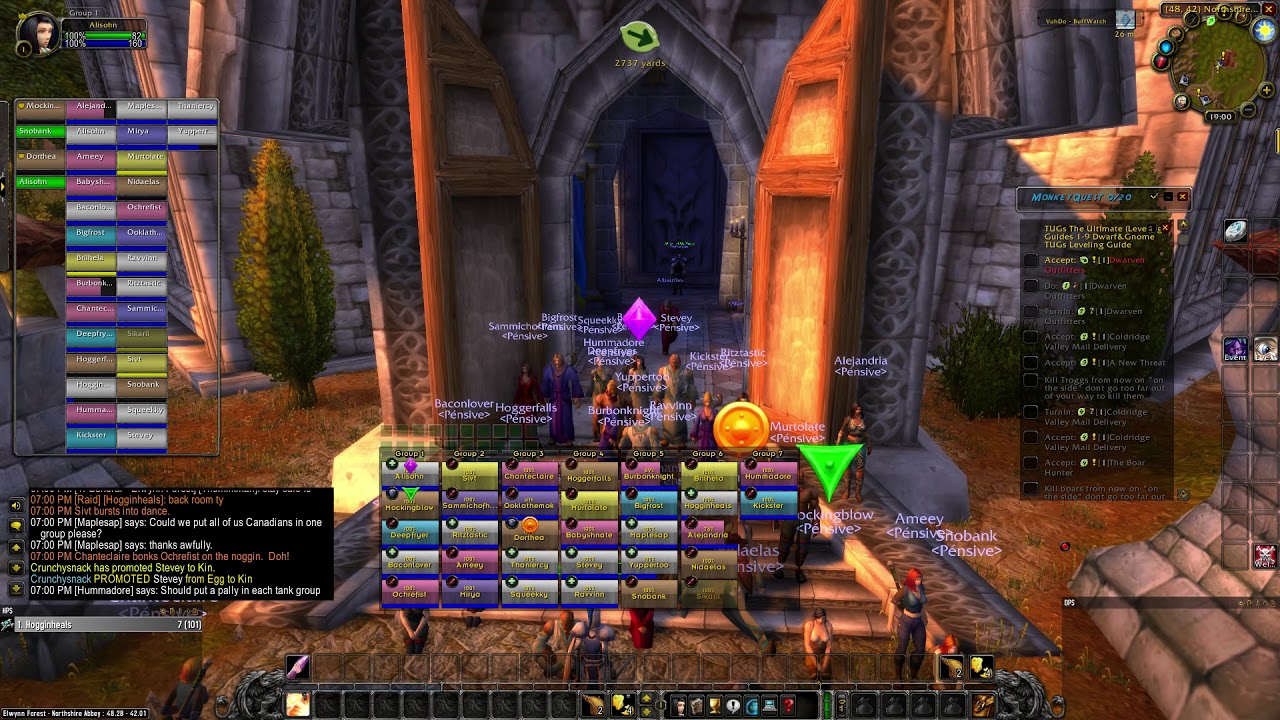 Pénsive guild - Lvl 1 Human Hogger Raid - 1/20/2020 - YouTube