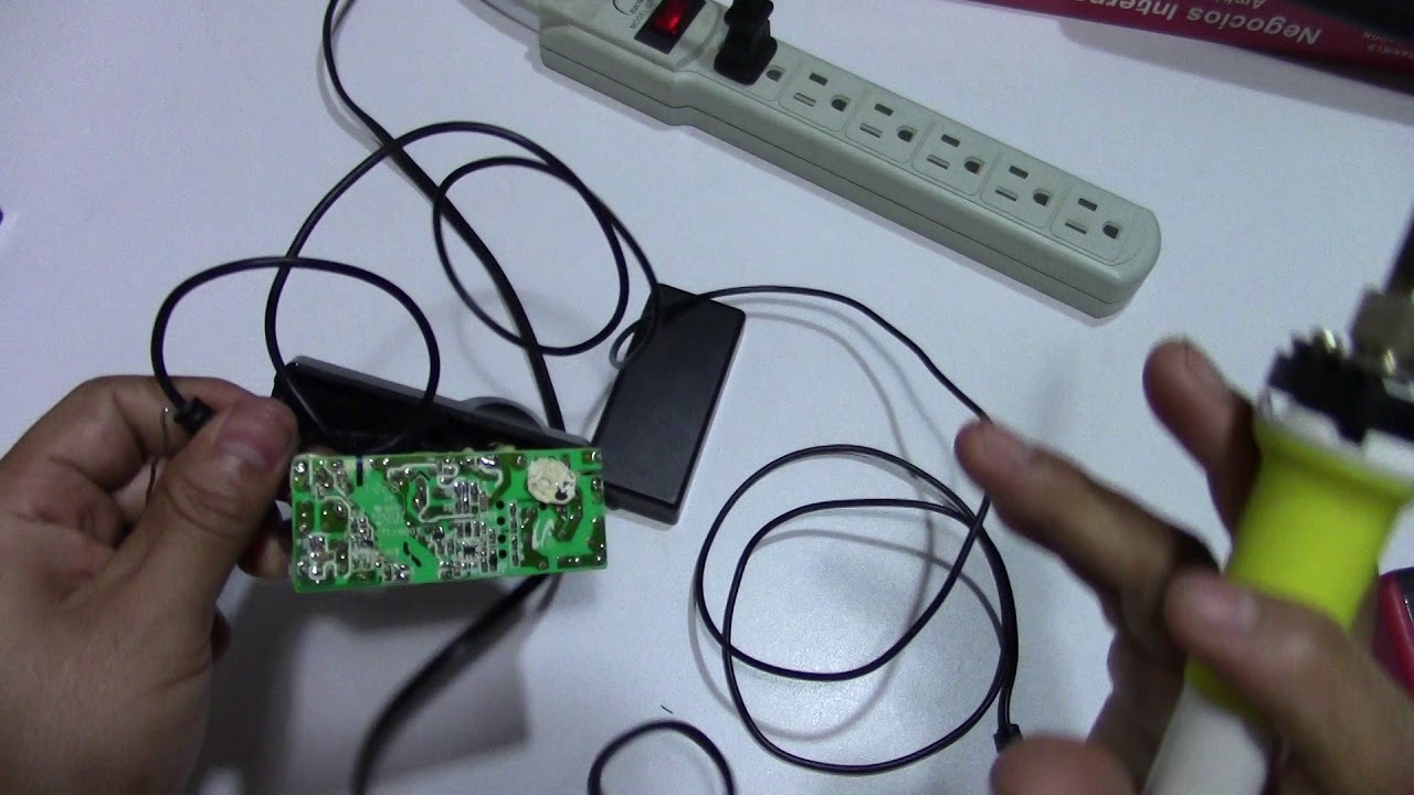 REPARACIÓN FUENTE DE PODER MONITOR LCD NUEVO (falla comun) - YouTube