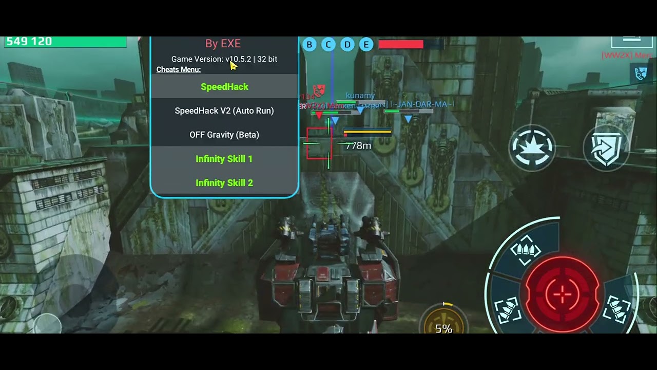 Infinite Absorber Nemesis unleashes rocket storm on enemy spawn - YouTube