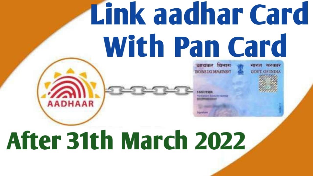 How to link Aadhaar card with pan card online | Link Aadhar card to pan ...