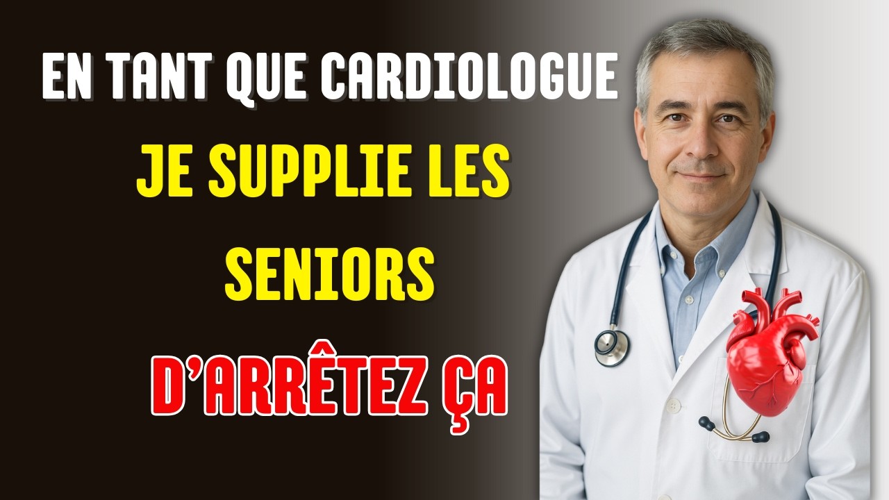 À partir de 65 ans, votre risque de crise cardiaque DOUBLE... sauf si ...