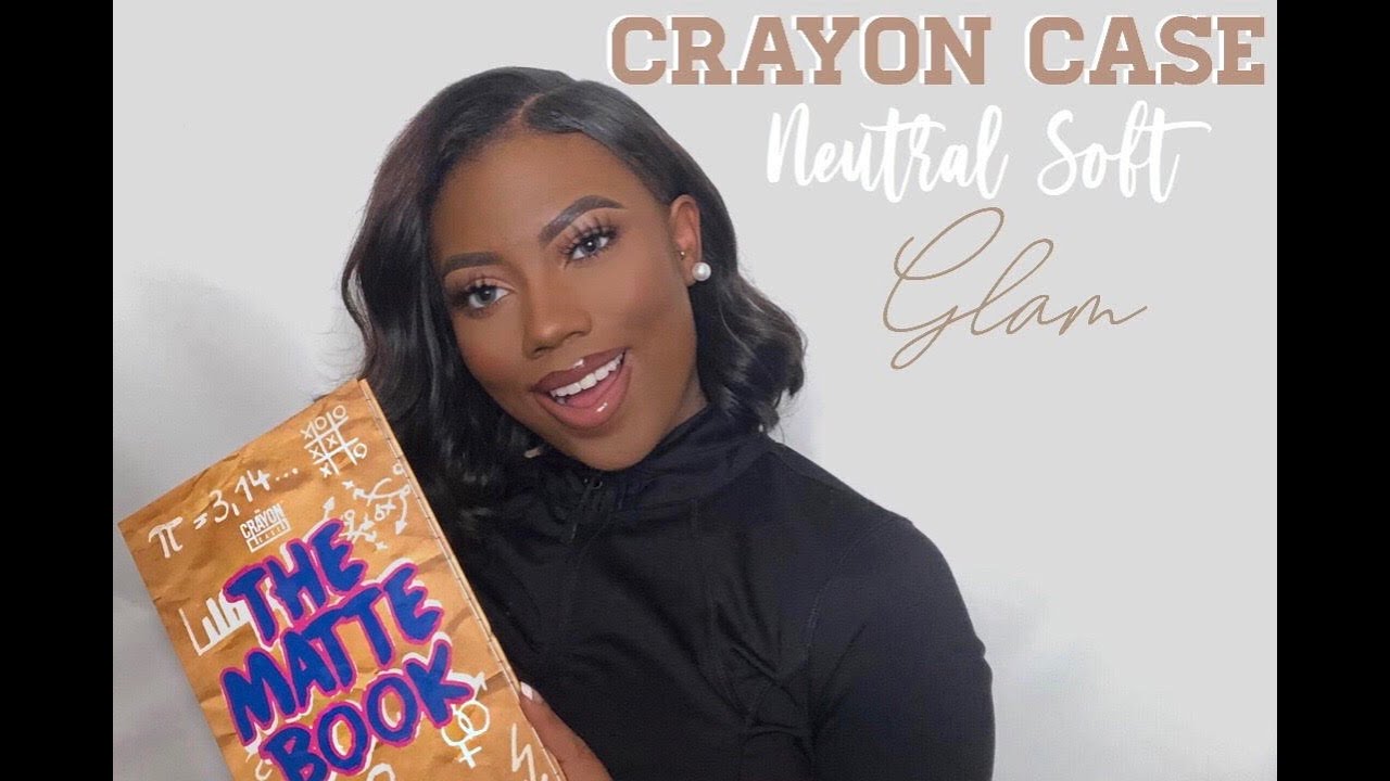 CRAYON CASE THE MATTE BOOK | NEUTRAL SOFT GLAM - YouTube
