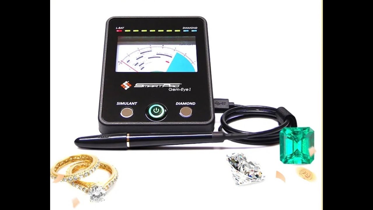 Smart Pro Gem Eye I Diamond Tester - YouTube