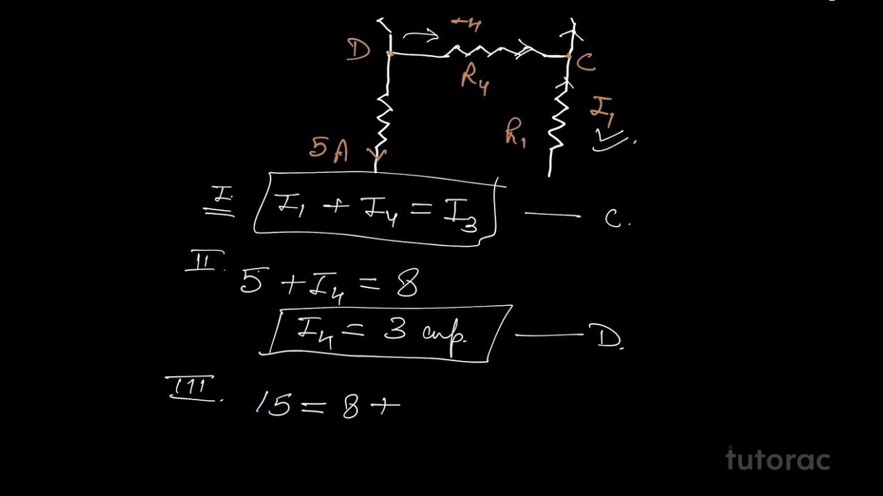 Kirchhoff's Current Law, (KCL) and Junction Rule Explained | Physics ...