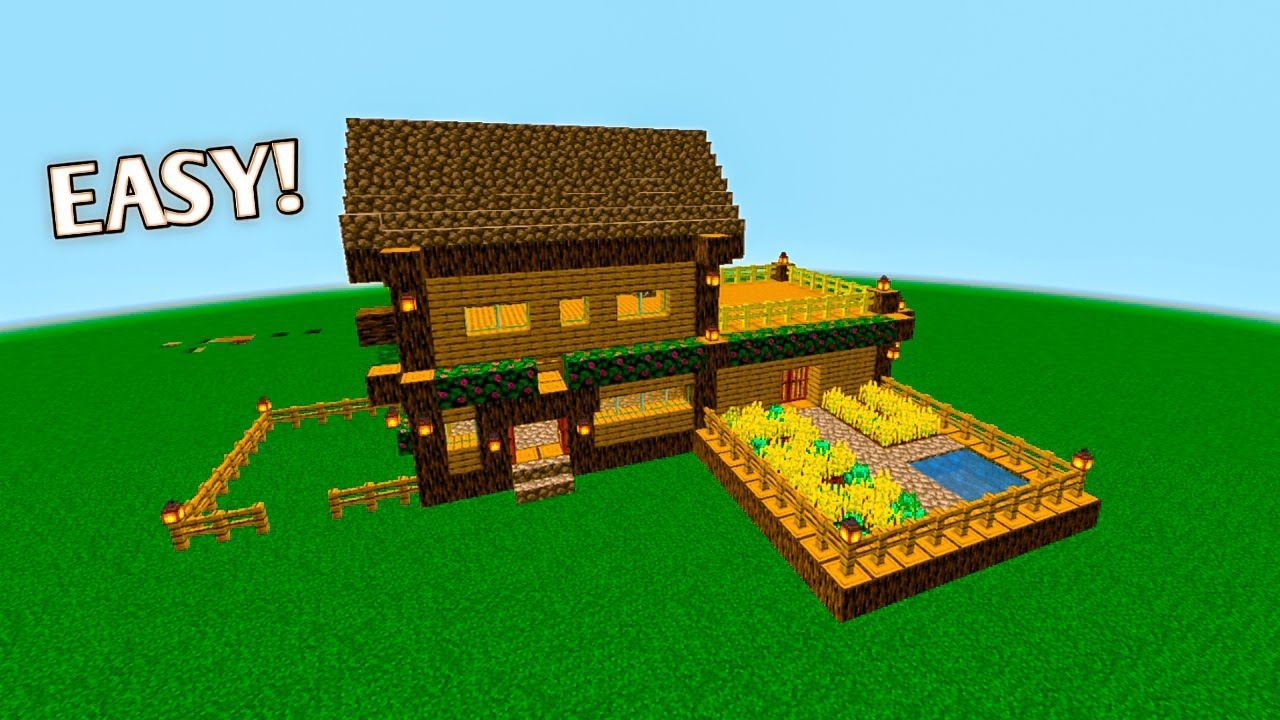Minecraft Ultimate Survival House Tutorial 🏠⚒️ Youtube