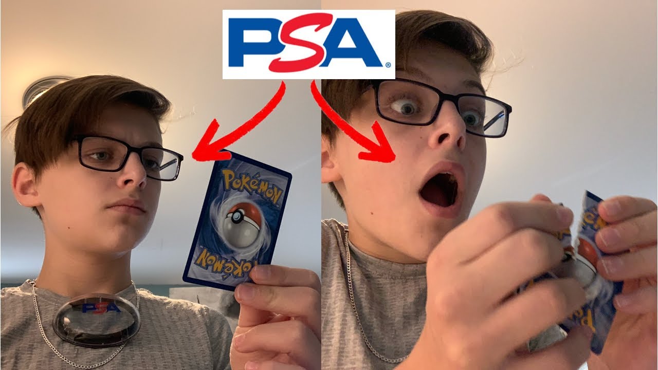 PSA be like… #funny #skit #pokemoncards - YouTube
