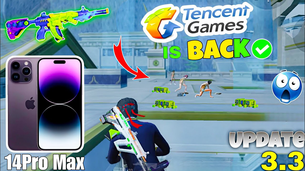Tencent Game's Is Back:🥵 iPHONE 14PRO MAX| iOS 17.6.1 | SMOOTH GRAPHICS ...