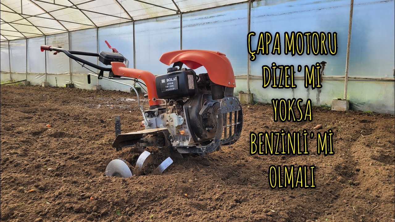 ÇAPA MOTORU ALACAKLAR! KULLANDIĞIM EN İYİ ÇAPA MOTORU! - BOLAT 7HP ...
