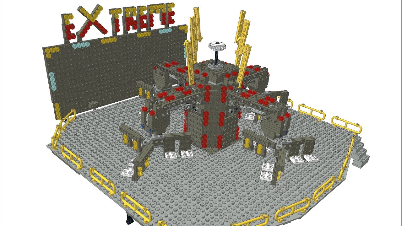 * EXTREME * Lego Ride Instructions #legorides #legokirmes - YouTube