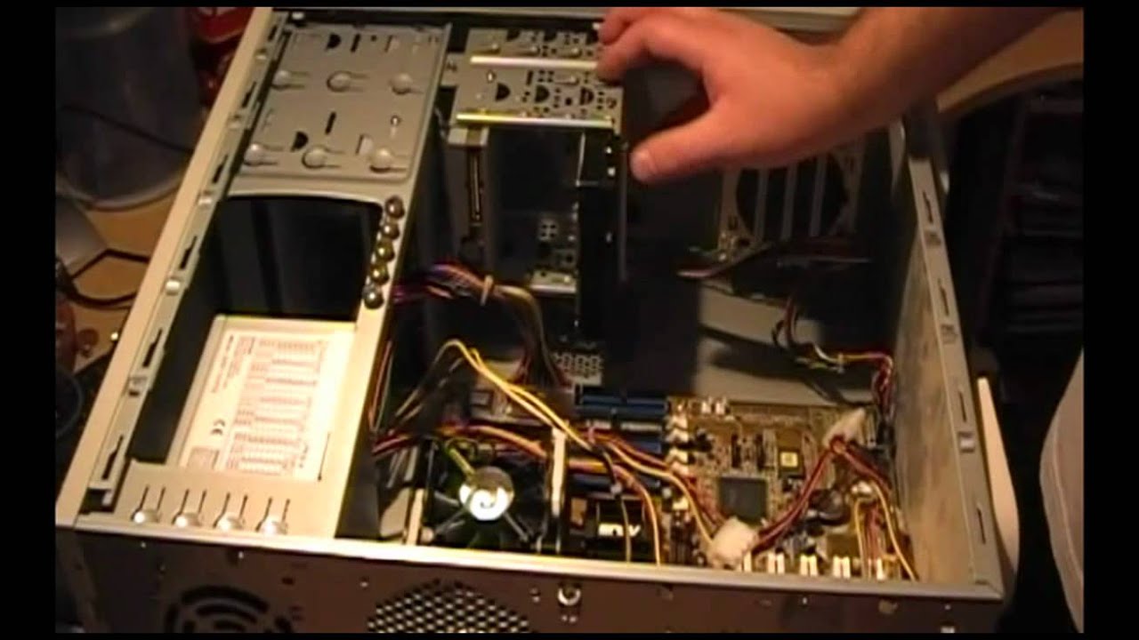 Εγκατάσταση Hardware - Πως τοποθετουμε ενα σκληρο δισκο ide - YouTube