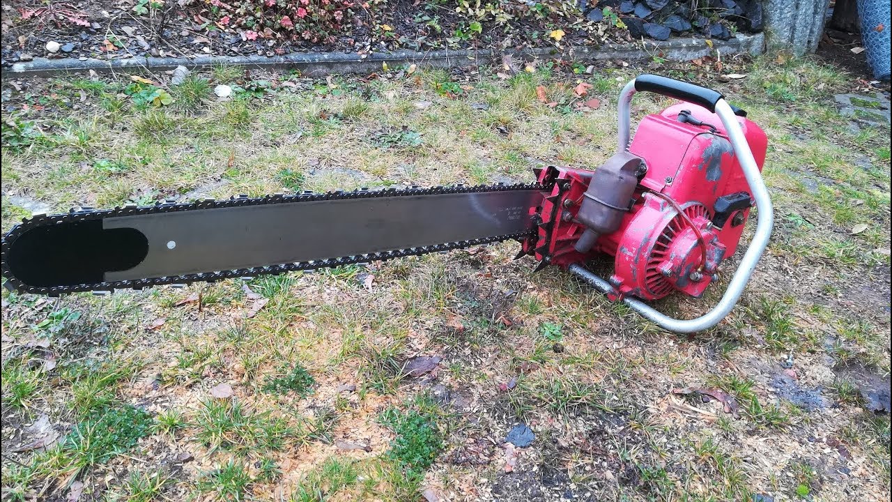 Red Dolmar CX Super Chainsaw - YouTube