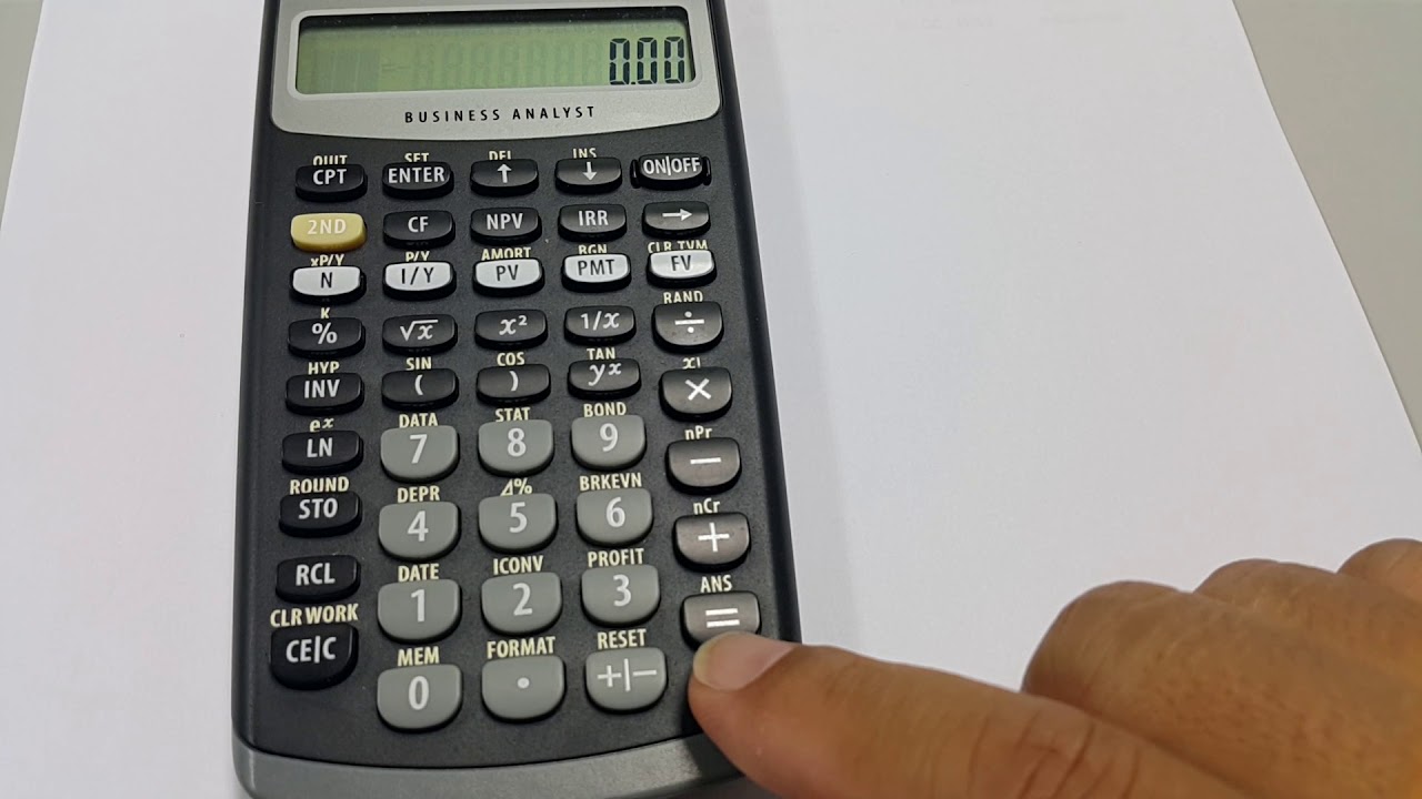 Present Value PV BA II Plus BA II Plus present-value-pv-ba-ii-plus-ba-ii-plus
