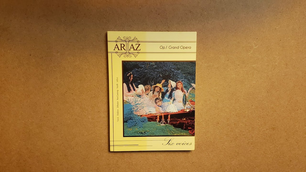 Ariaz 'Op.1 Grand Opera' Album Unboxing - YouTube