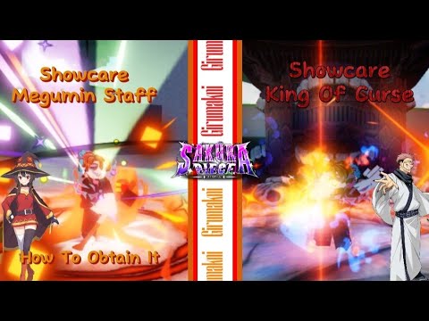 Showcare King Of Cursed / Megumin Staff And How To Get Megumin Staff ...