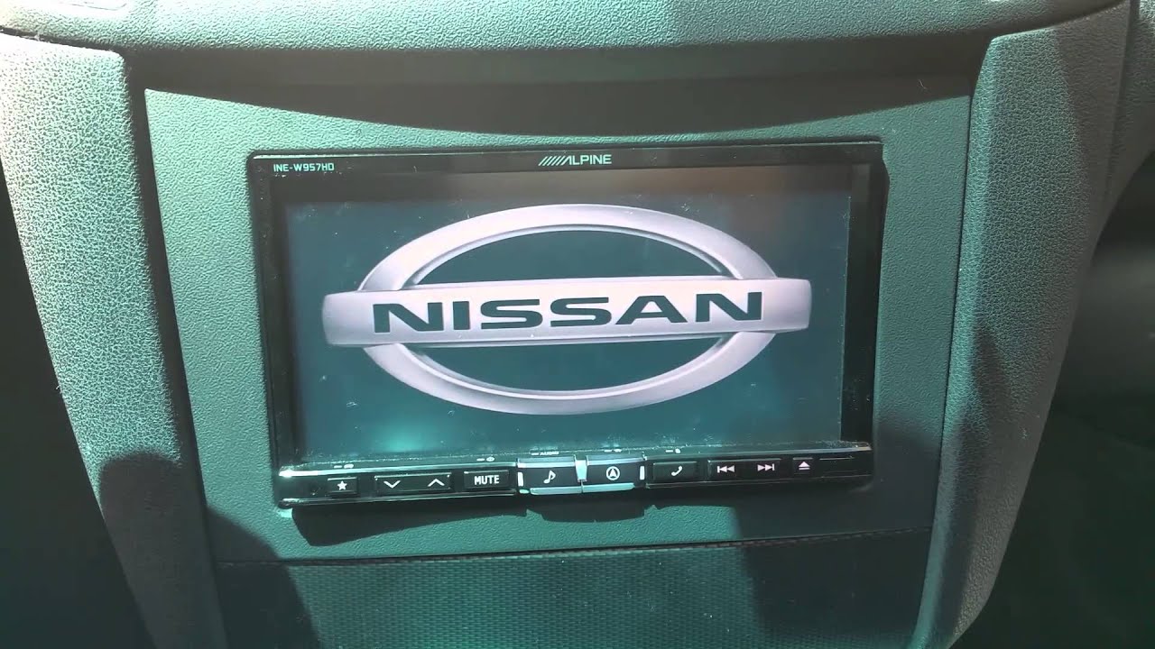 Alpine Custom Splash / Boot / Start screen - YouTube