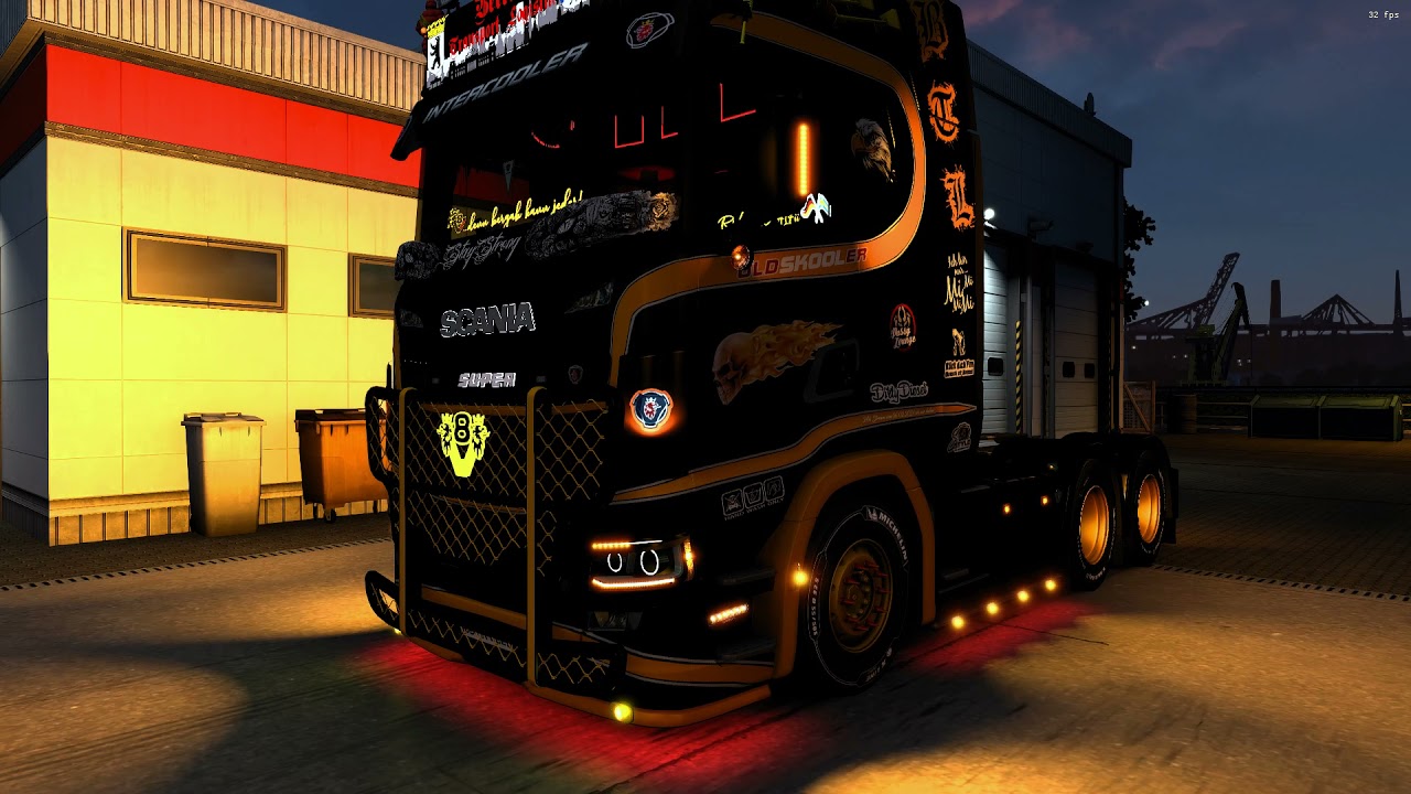 ALFii Modding & Design - Scania S High Cab Doorstep Light ( Positions ...