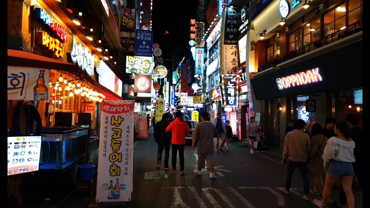 [ 4K Walk ] Jongro Night |종로의밤| Seoul, Korea | 韓国ソウル鍾路 | S10 5g - YouTube