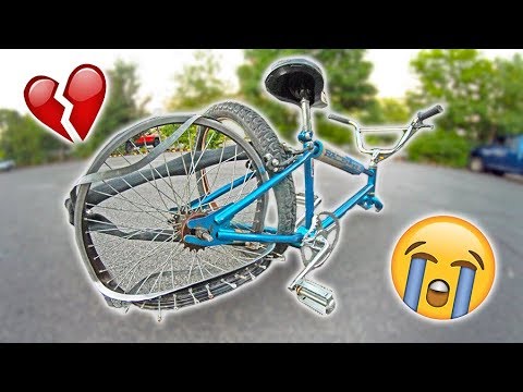 my NEW BMX BIKE is DESTROYED! - YouTube