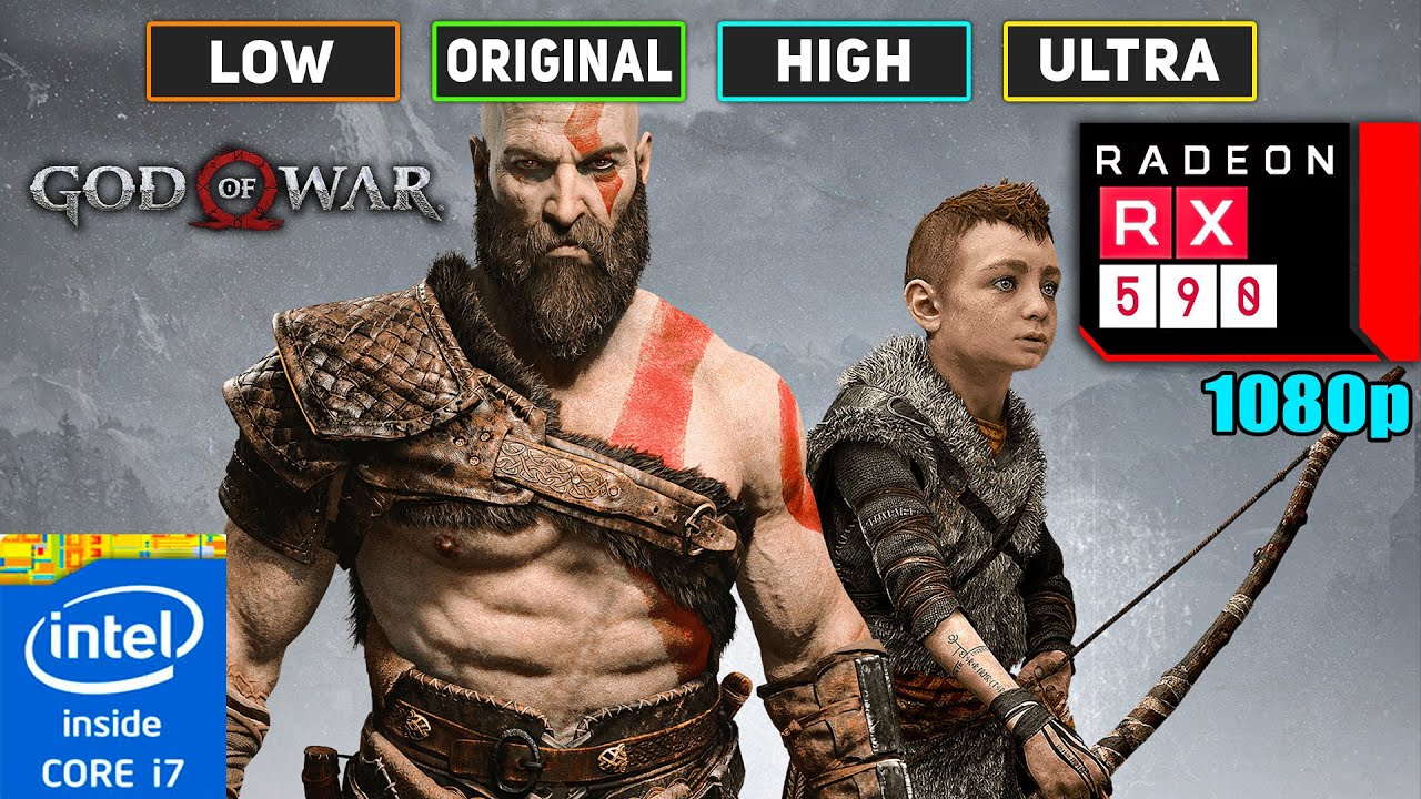 God of War | RX 590 8GB + i7-4790 | 16GB RAM | All Settings | 1080p ...