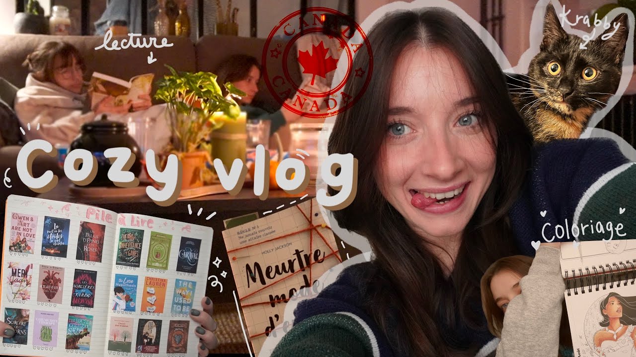 COZY VLOG, récap des derniers mois, un bébé a la maison, le Canada ...