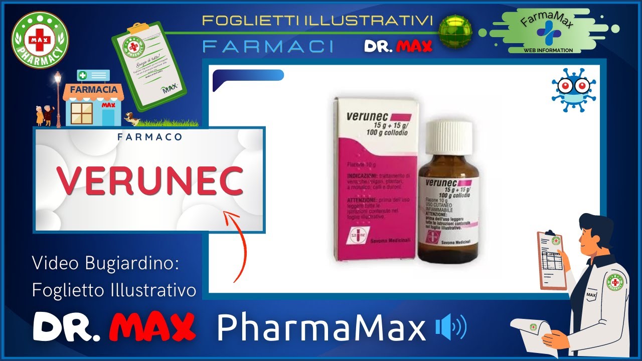Cos'è il 💊 Farmaco VERUNEC 🗺️ Foglietto Illustrativo Bugiardino Salute ...