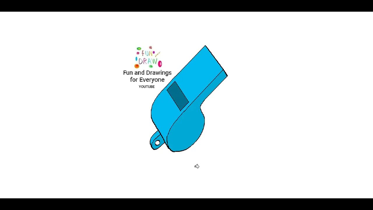 Como desenhar um apito - YouTube
