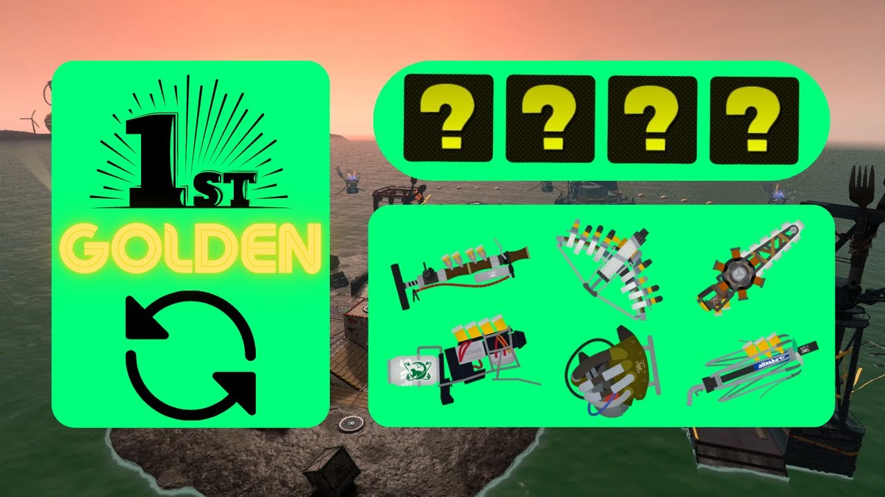 SPLATOON 3'S FIRST GOLD ROTATION | Marooner's Bay - YouTube