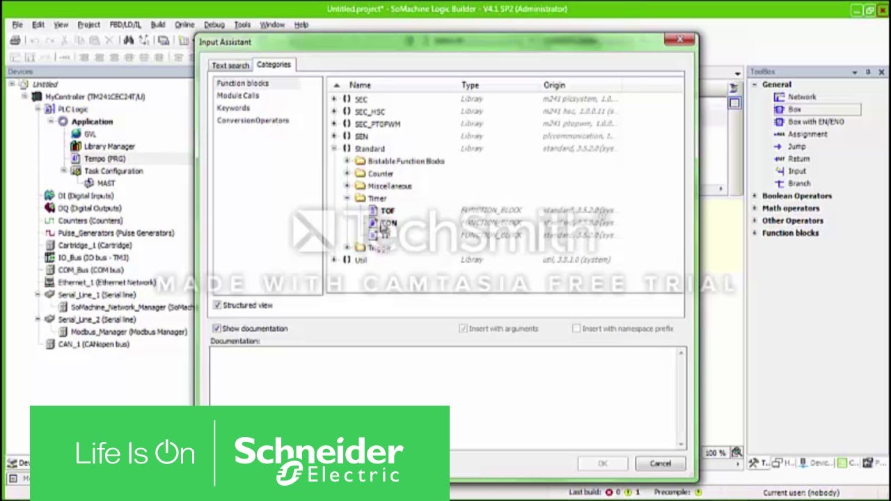 08 - SoMachine - Criando Programa em Diagrama de Bloco | Schneider ...