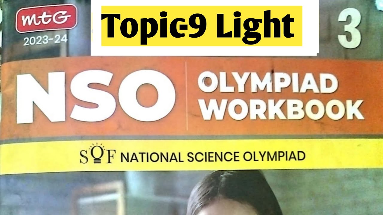 Class -3 || NSO workbook || Topic-9 Light #sof - YouTube