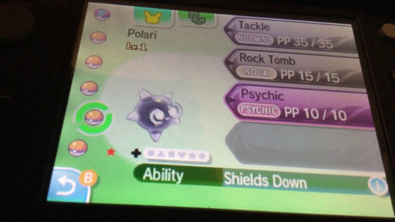 Shiny Minior Pokemon - YouTube