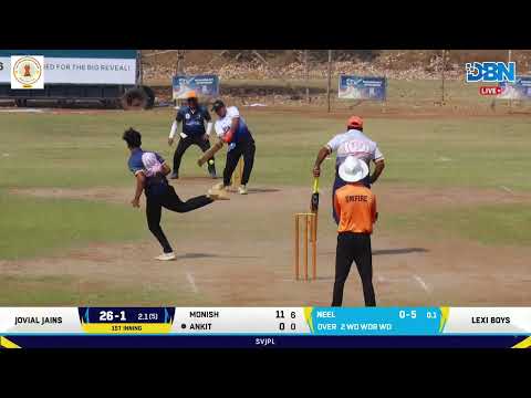 DAY 1 || MATCH NO 8 || LEXI BOYS VS JOVIAL JAINS || SVJPL || DBN LIVE ...