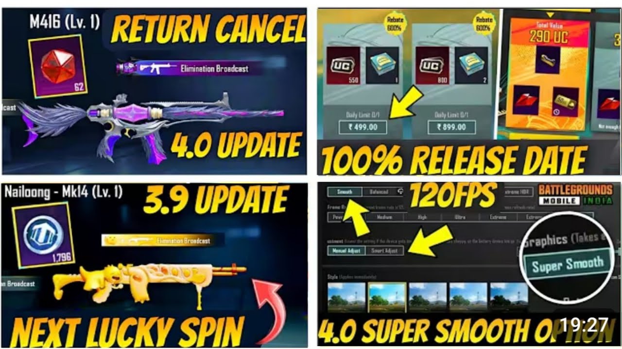 Finally 100% Confirm Shinobi Kami M4 Return | 4.0 Update Super Smooth ...