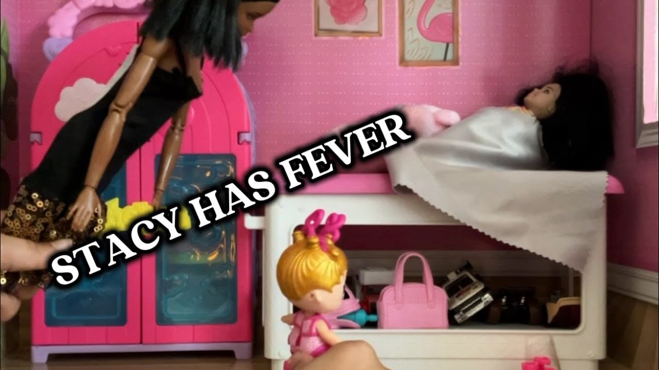 Barbie Story for Kids | Stacy Is Sick and Her Sister Rosie Helps ...