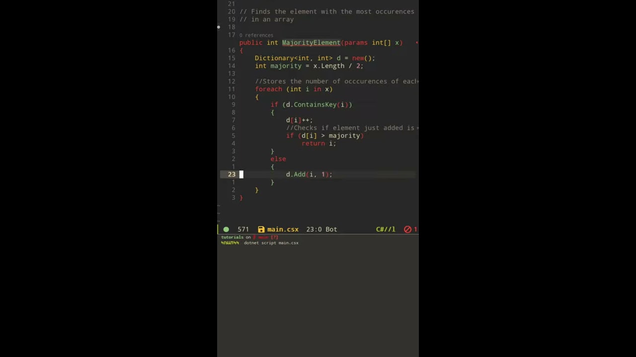 C Find Most Common Value In An Array Demonstration YouTube C Find Most Common Value In An Array Demonstration YouTube