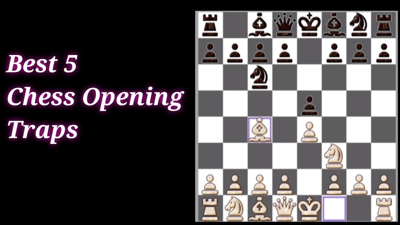 Best 5 Chess Opening Traps/Strategies/Opening in minimum moves. - YouTube