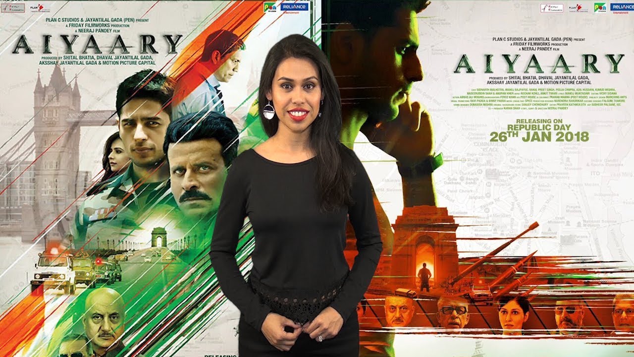 Aiyaary Movie Review by Tasneem Rahim of Showbiz India TV - YouTube