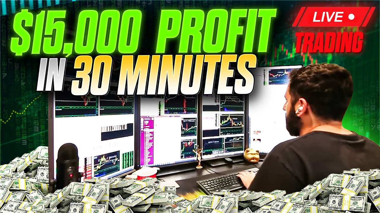 +$15,000 PROFIT Live Trading LOW FLOAT Stocks In 15 Minutes | Pump ...