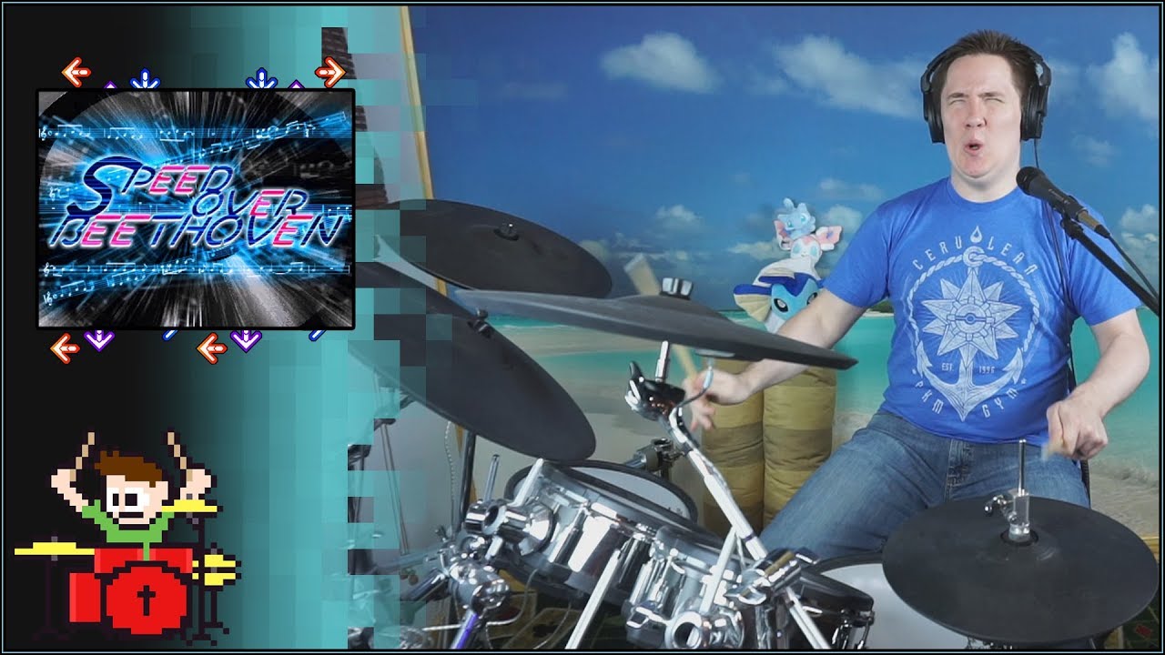 ROSE - SPEED OVER BEETHOVEN (DDR VERSION) On Drums! - YouTube