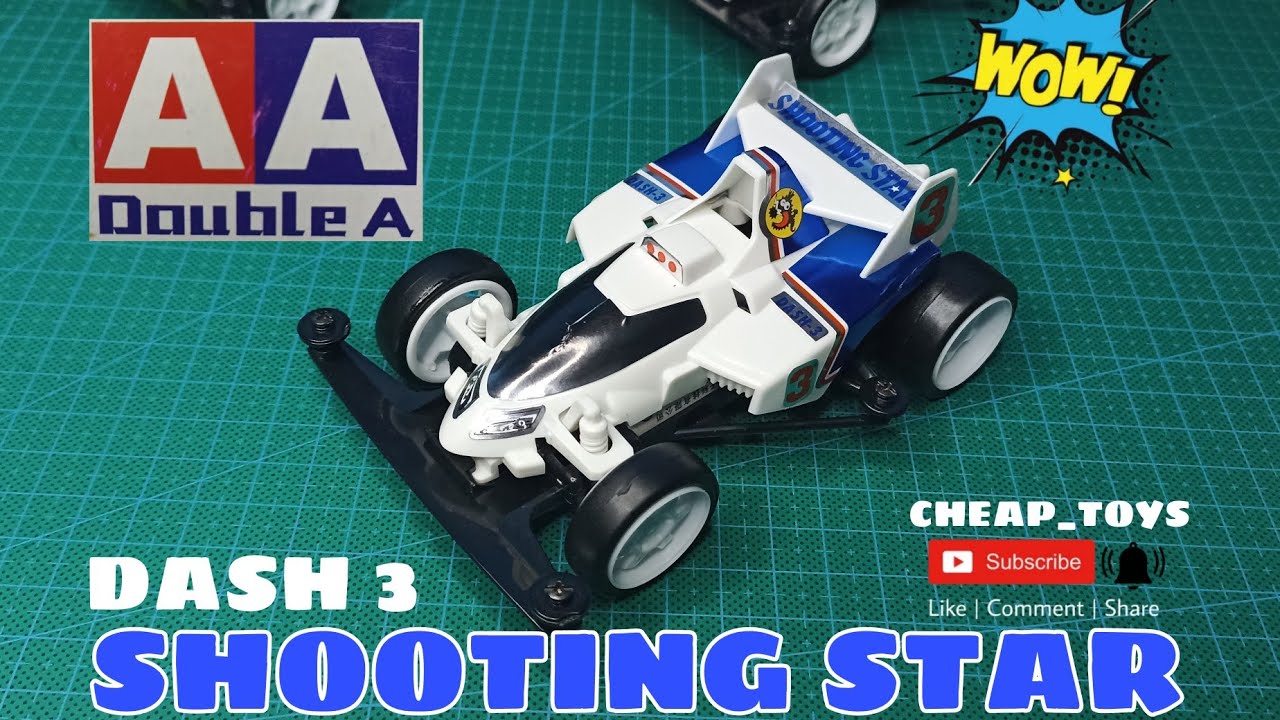 Uboxing, build & review singkat DASH 3 SHOOTING STAR by doubleA, real ...