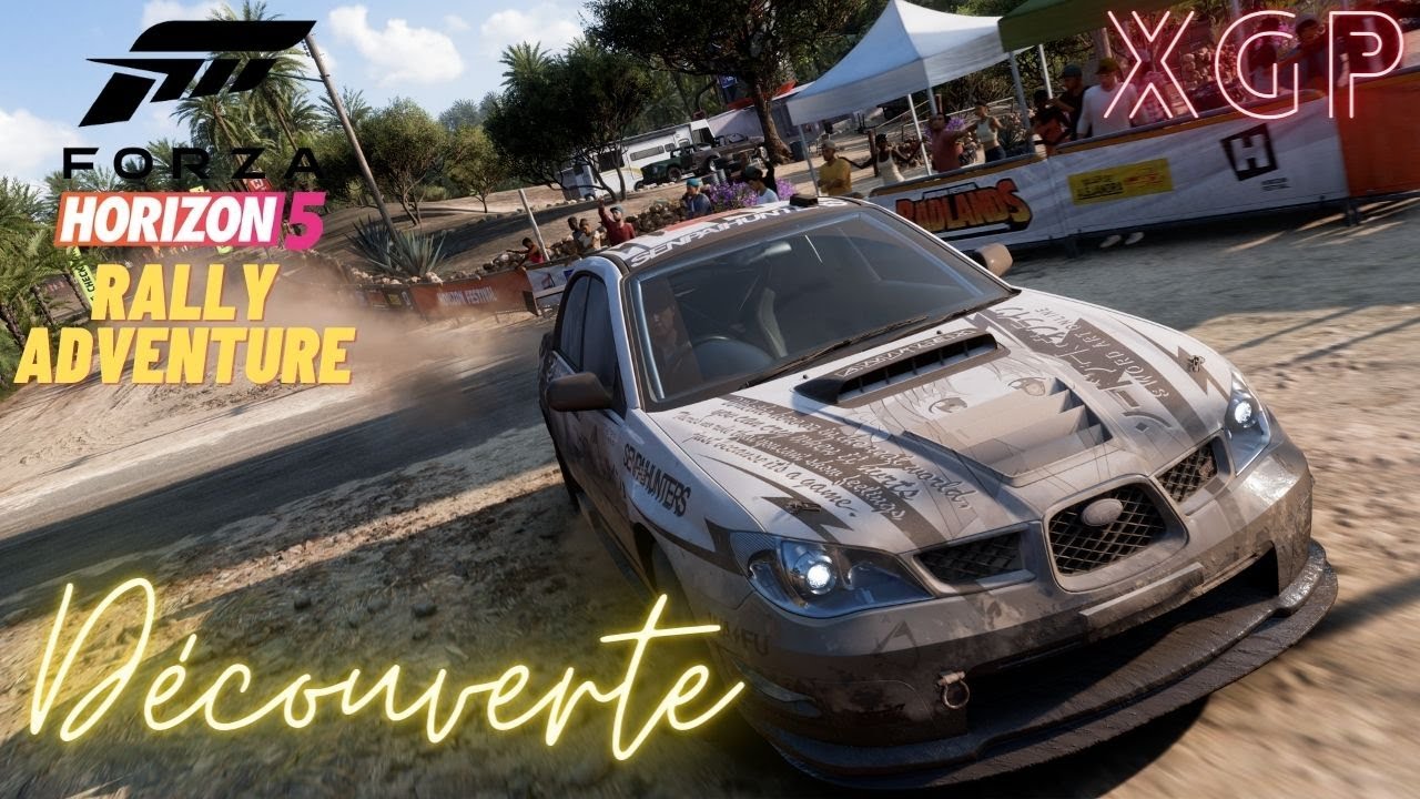 XGP Découverte FH5 Rally Adventure - YouTube