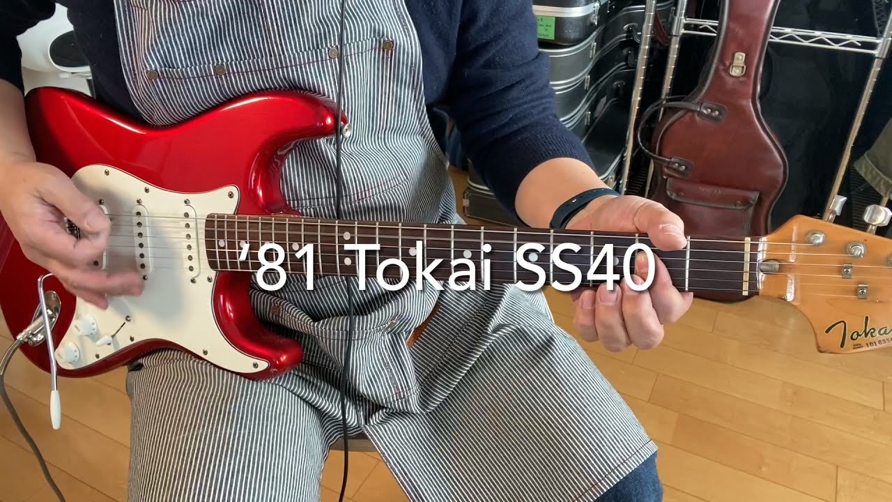 '81 Tokai Silver Star SS40 - YouTube