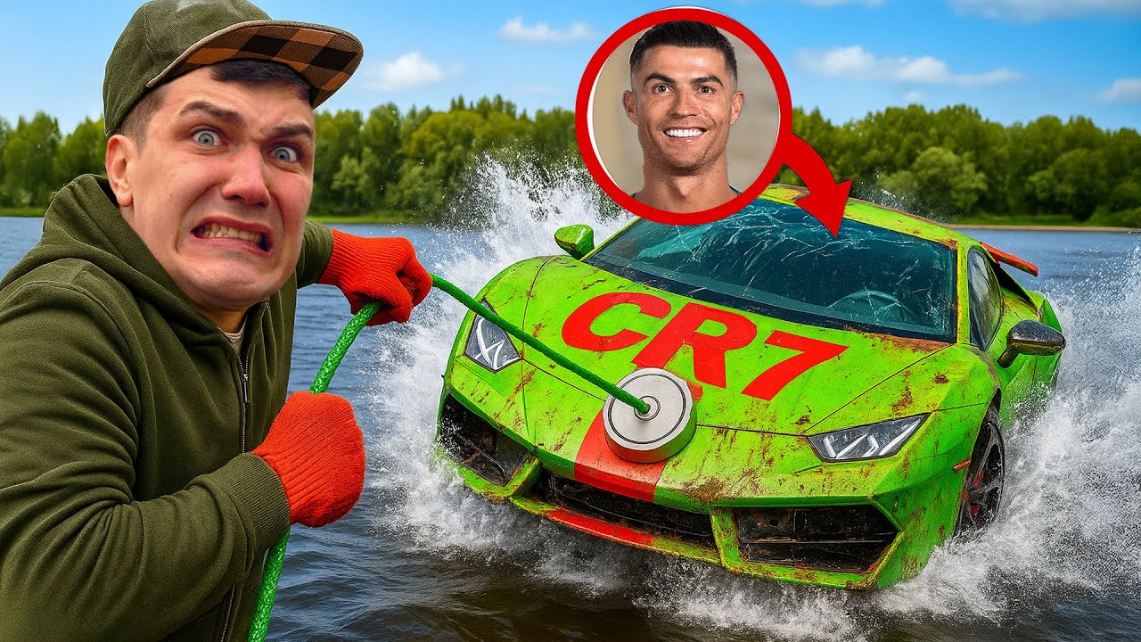Found Ronaldo’s Lamborghini Underwater While Magnet Fishing! - YouTube