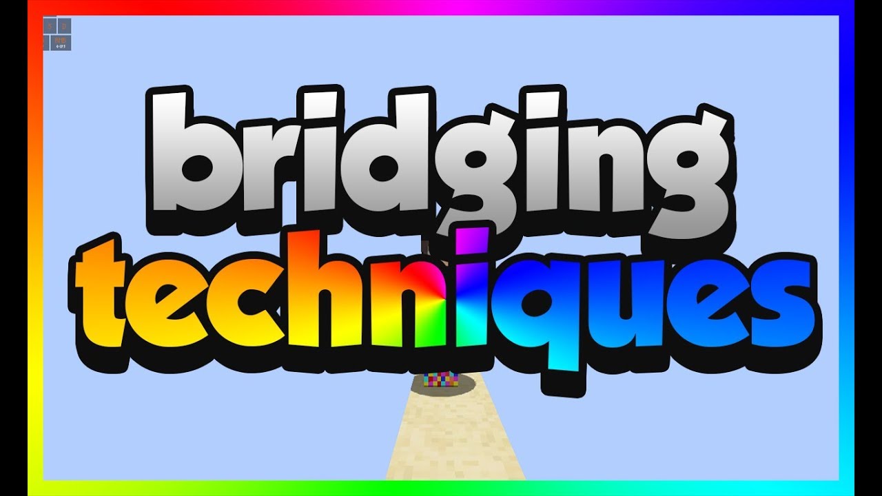 All bridging techniques in Minecraft! - YouTube